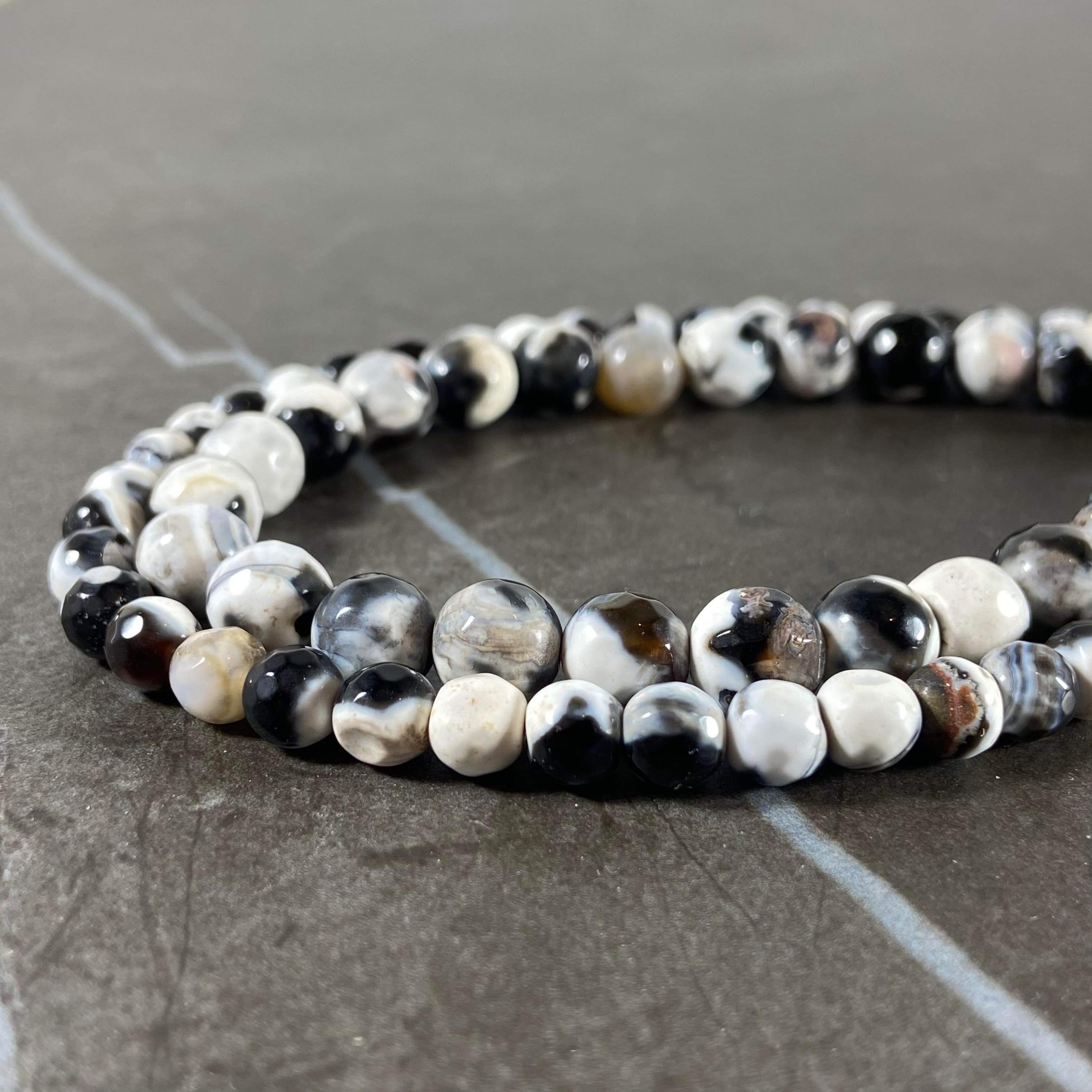 Panda Agate Rope – Bijoux Sophistikate